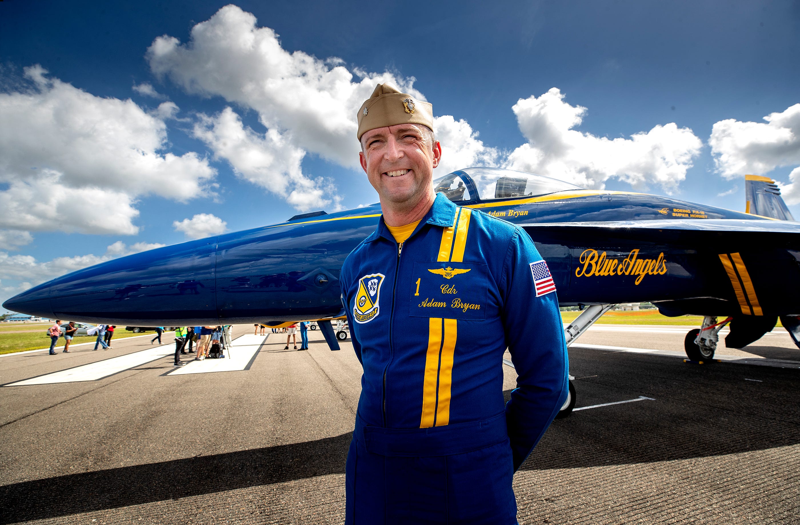 'Our job is to inspire': U.S. Navy's Blue Angels arrive at 2025 Sun 'n ...