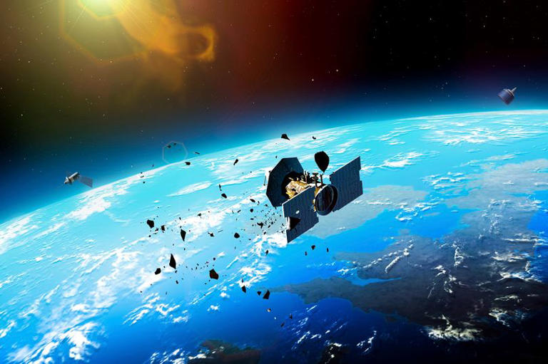Earth under attack from floating 'space junk' capable of causing ...