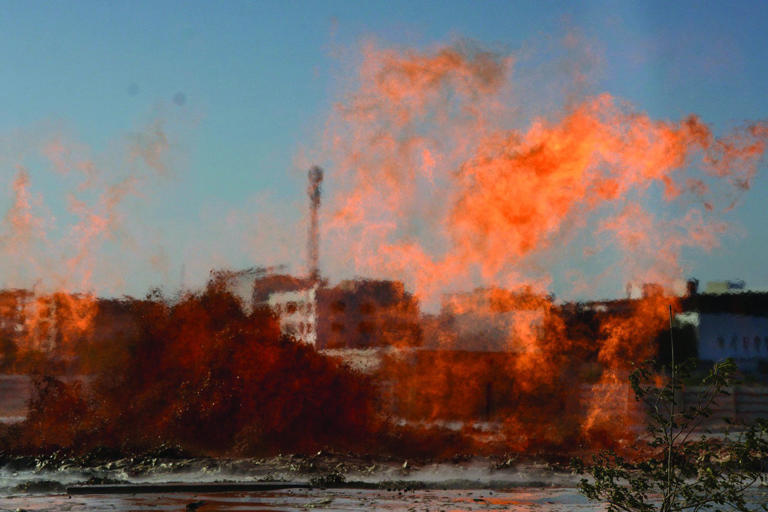 Gas pocket discovered during test drilling in Karachi