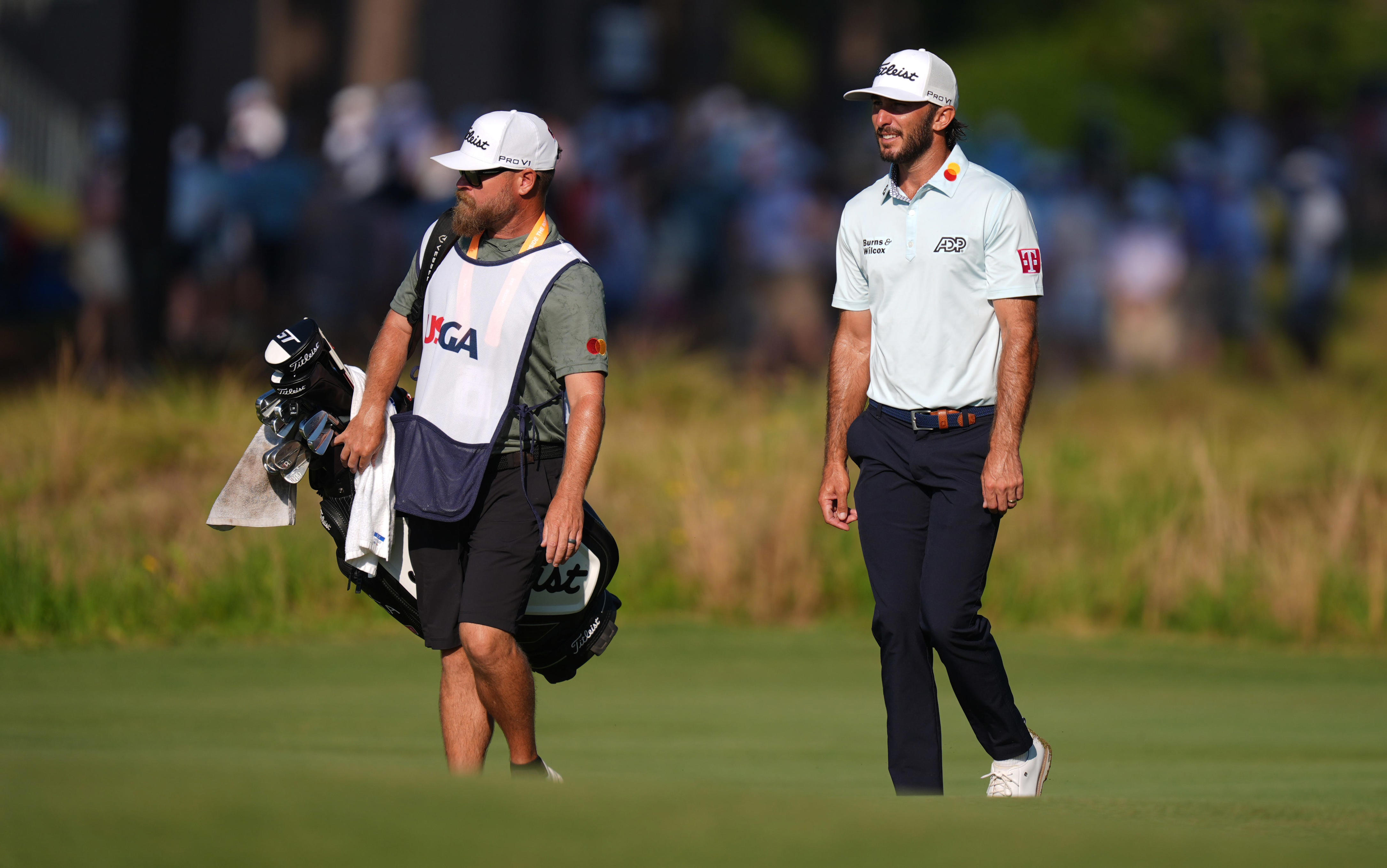 Max Homa and caddie Joe Greiner split. Who takes over Homa's bag?