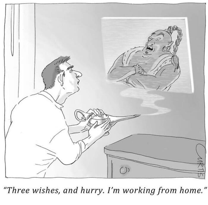 30 Satirical Single-Panel Comics From New Yorker Cartoonist Kate Curtis
