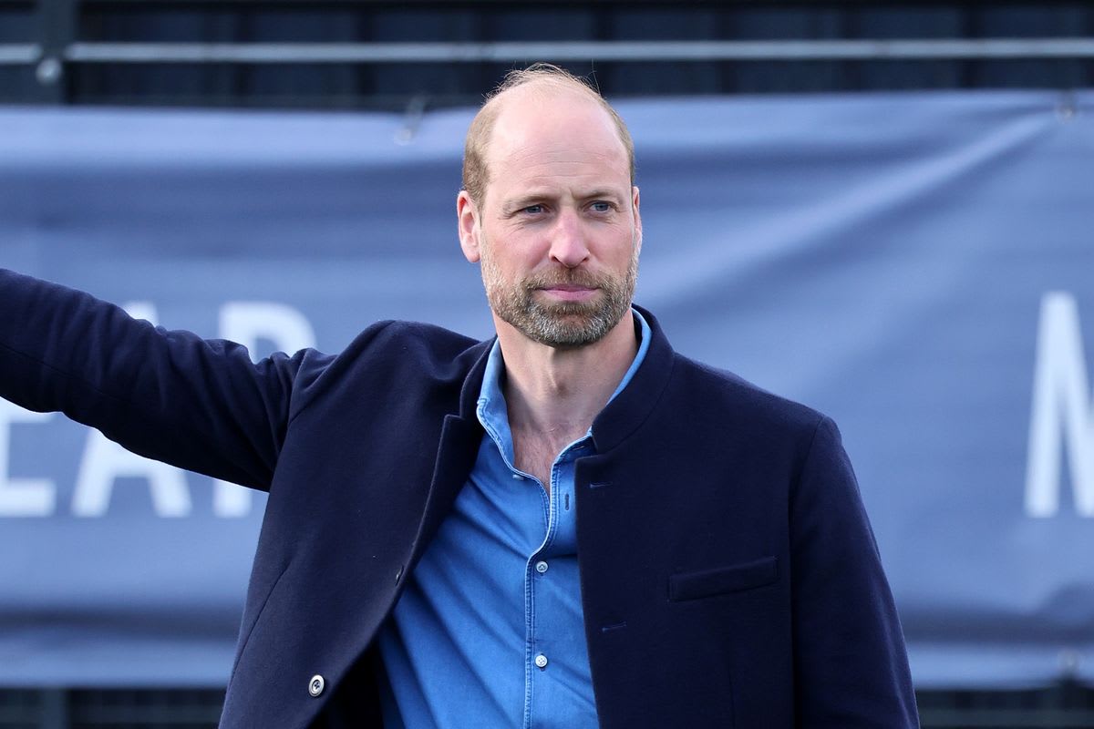 Prince William narrowly avoids serious injury after 'wipeout' during ...