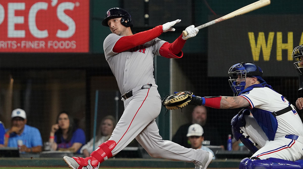 Watch Alex Bregman finally smack 1st HR with Red Sox