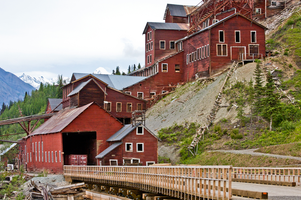 This Blood-Red Mill Building in Alaska Housed One of the World’s ...