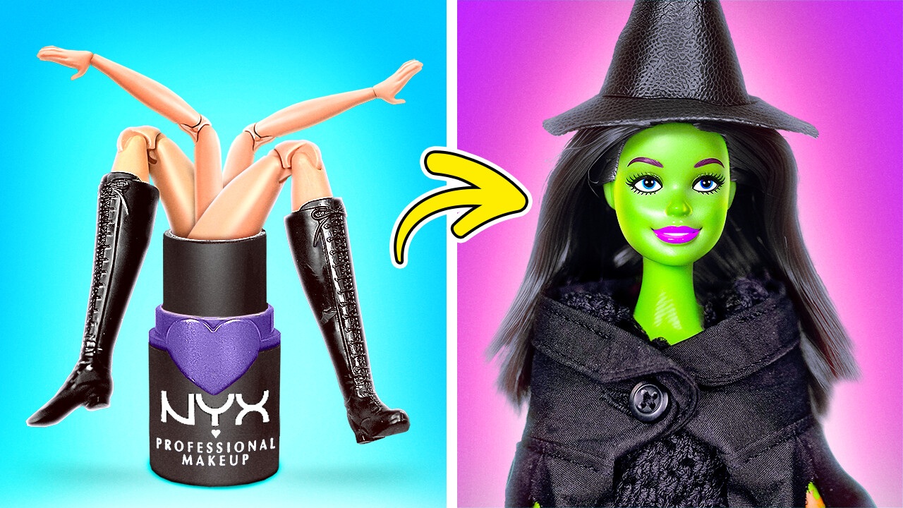 Extreme Makeover From Poor Barbie Doll to Wicked Doll
