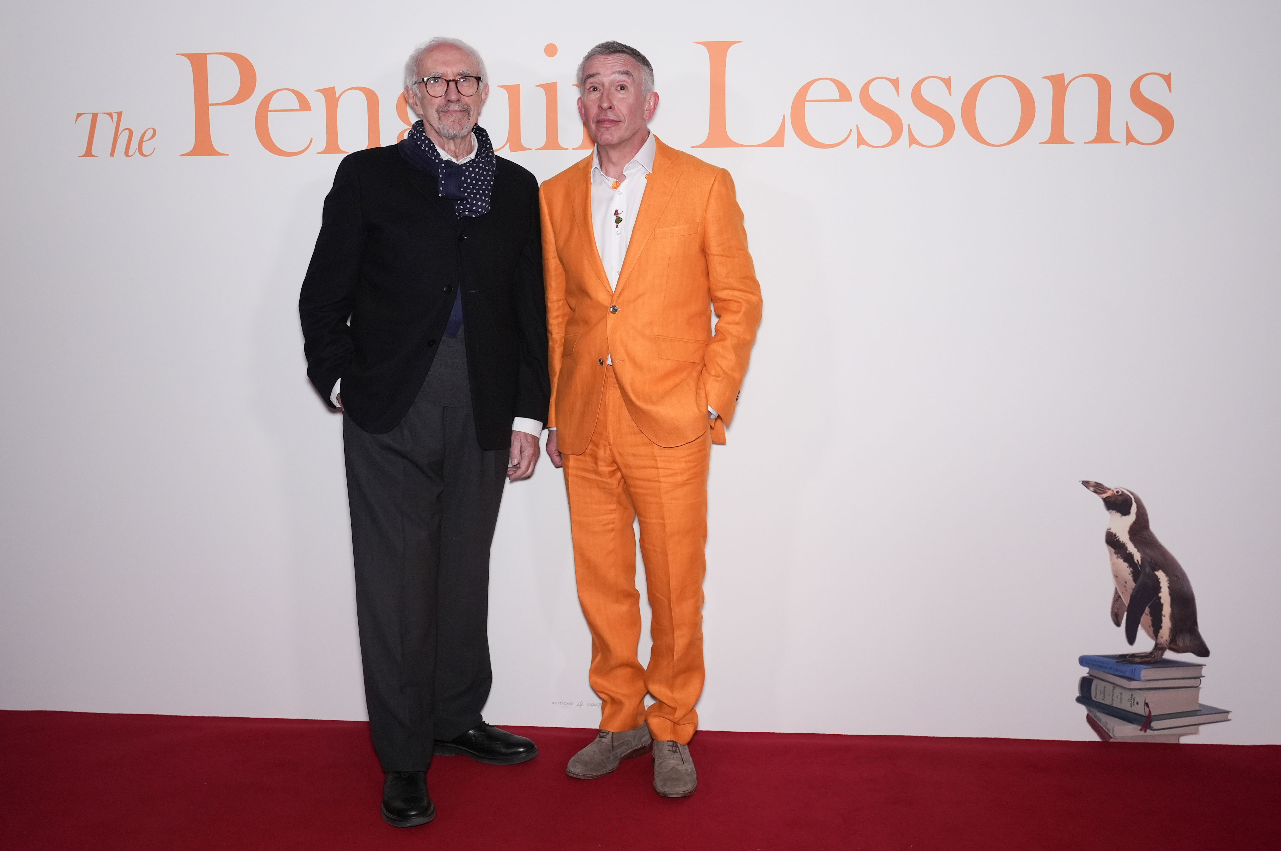 Steve Coogan greeted penguins every day of filming for The Penguin Lessons