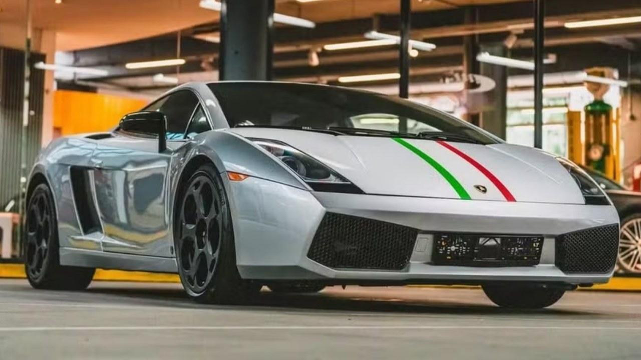 Lamborghini van David Beckham wordt geveild voor een miljoenenbedrag