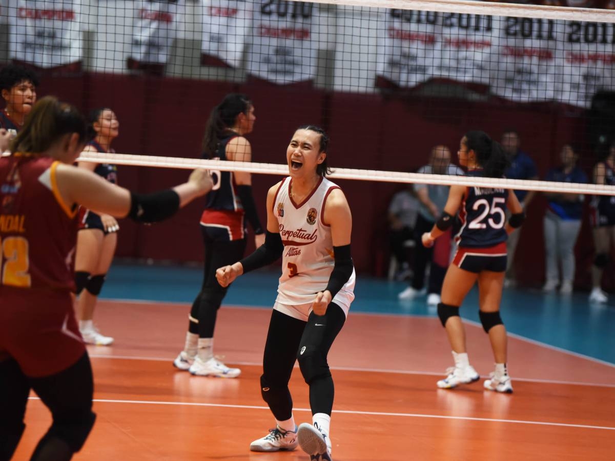 Perpetual Help back on top in NCAA women's volleyball