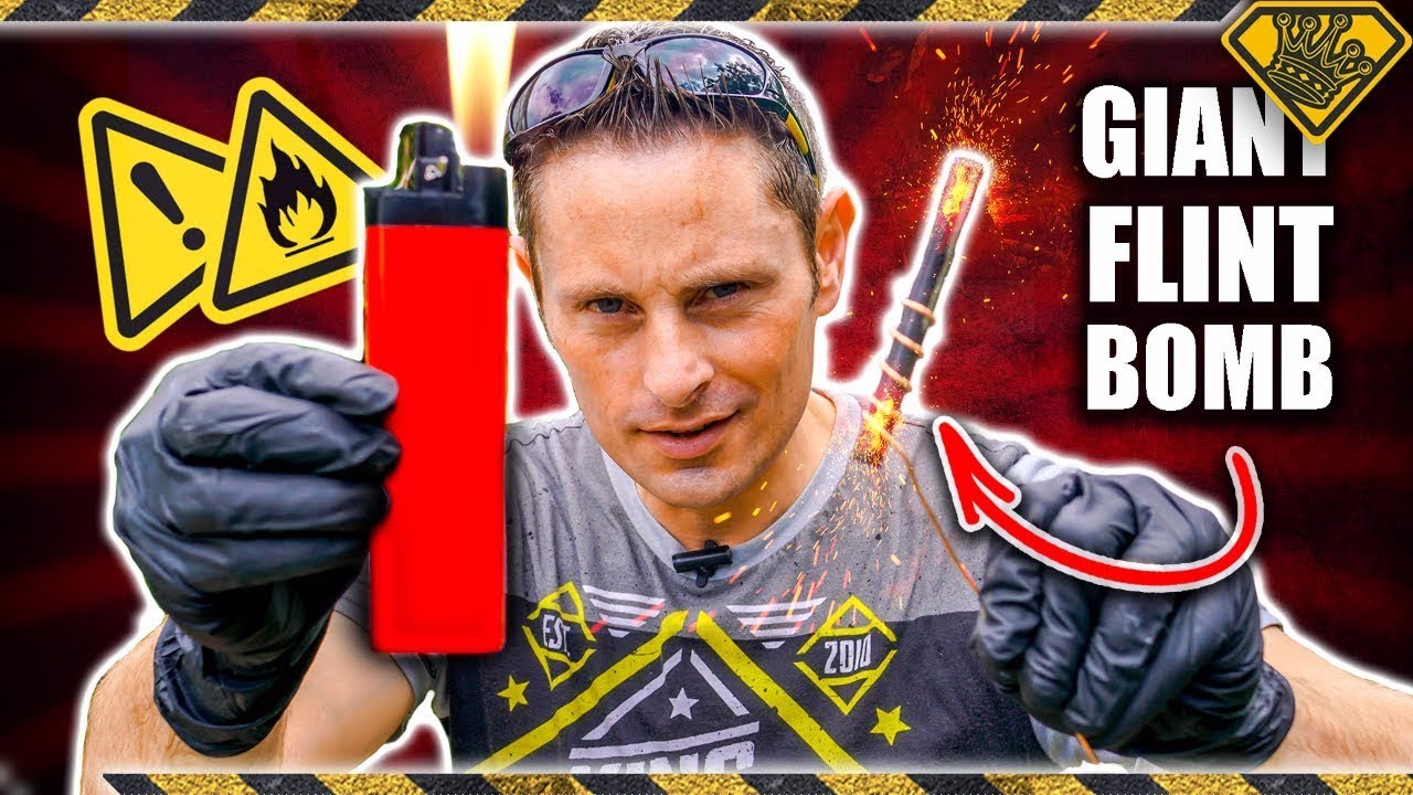 Giant Flint Bomb: Make A Lighter Bomb At Home Guide