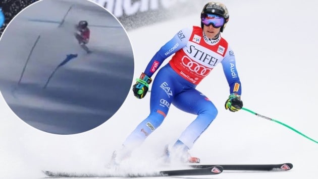 Diagnose noch schlimmer: Clip zeigt Brignone-Sturz