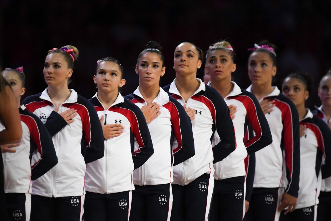 The elite 2016 America Olympic gymnastics team, in photos