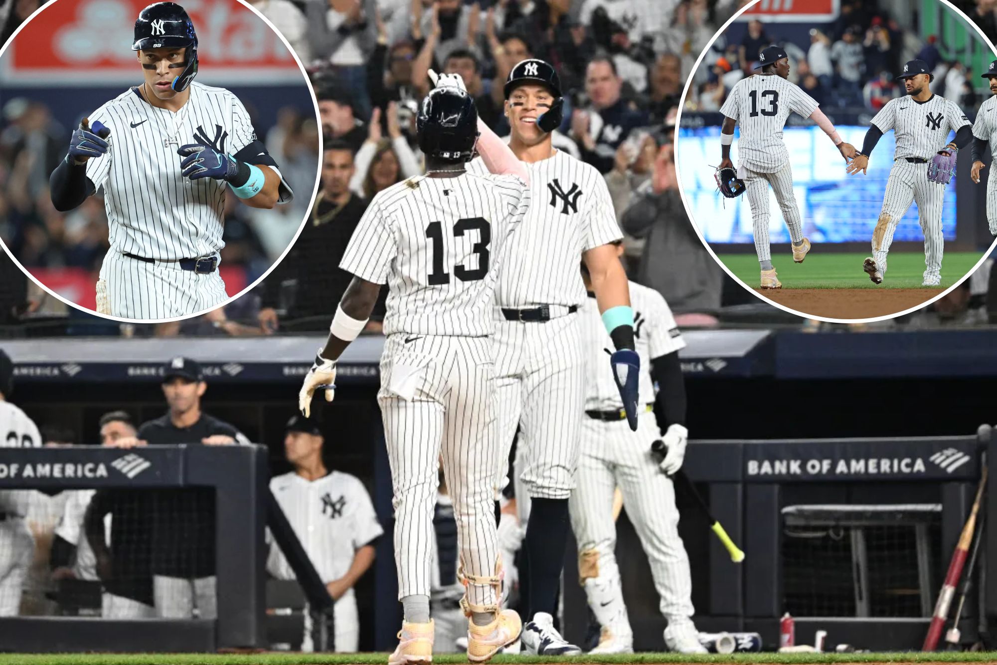 Yankees employ another power surge to avoid sweep vs. Diamondbacks