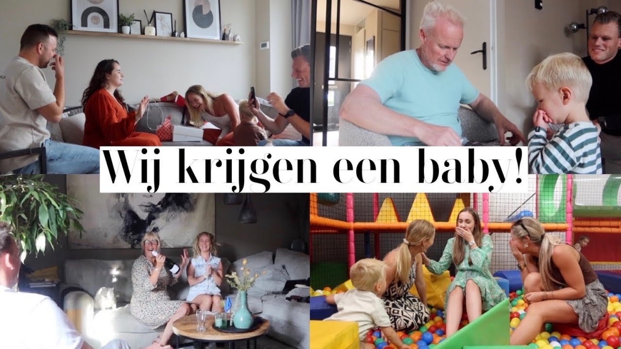 Familie en Vrienden vertellen dat ik ZWANGER ben!😍🤰 _ Julia Johanna