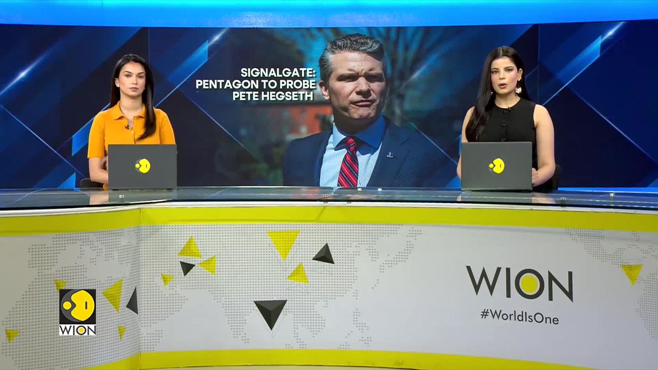 Signalgate leak: Pentagon launches probe into Pete Hegseth