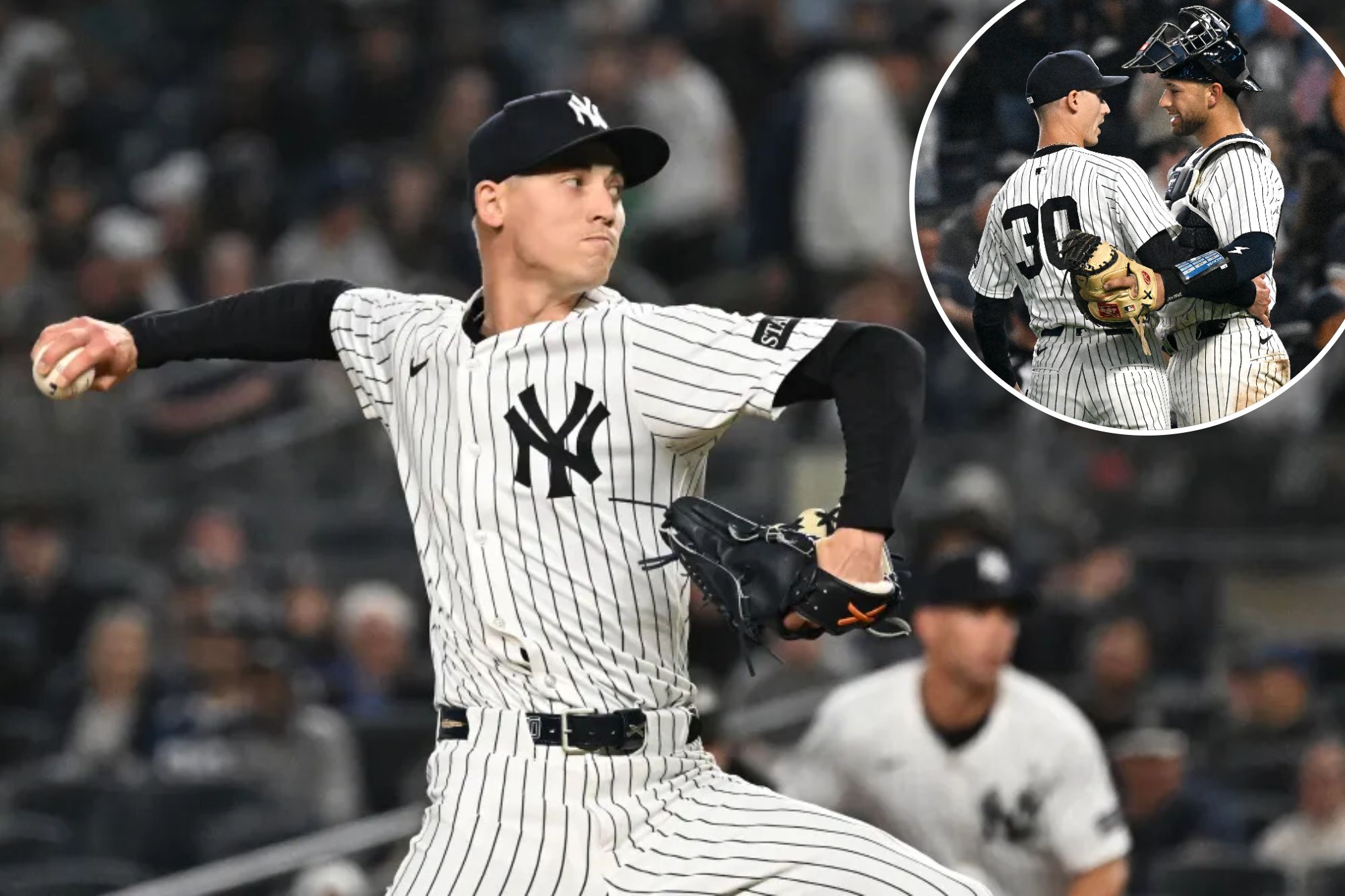 Yankees’ Luke Weaver spotless in four-out save as fill-in closer