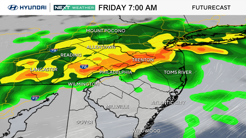 Philadelphia region deals with storm damage after heavy rain, winds ...