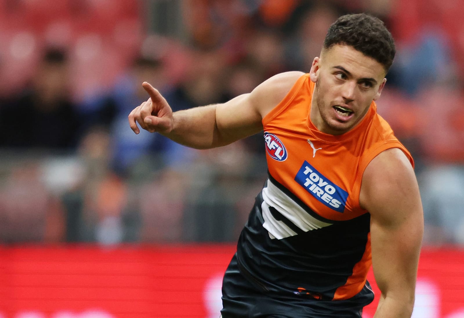 GWS coach flags forward line reshuffle as suspended tall becomes available