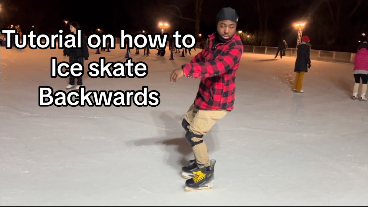 Backwards Ice Skating A Hilariously Epic Tutorial!