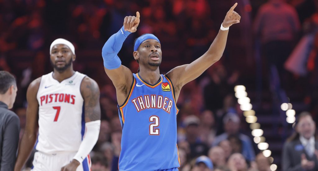 Announcers calls out Shai Gilgeous-Alexander