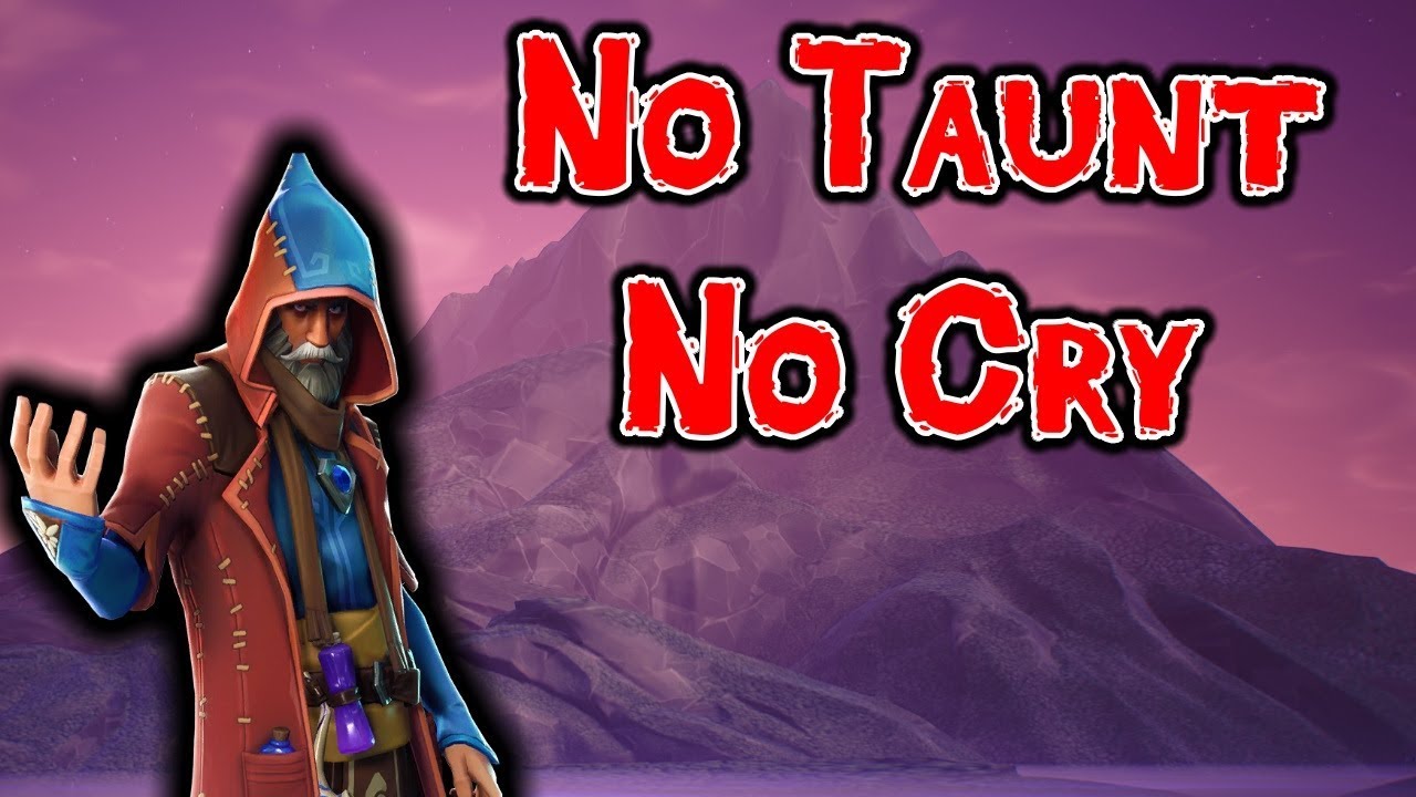 Fortnite Creepypasta No Taunt No Cry