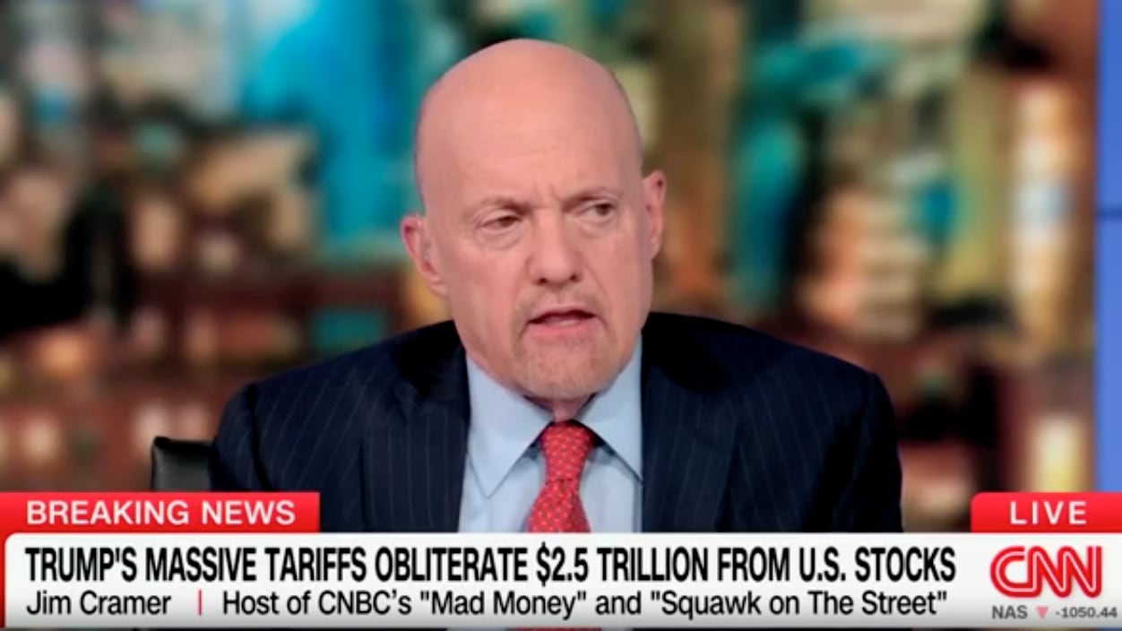 CNBC’s Jim Cramer: Trump’s Tariffs Make Me ‘Feel Like a Sucker’