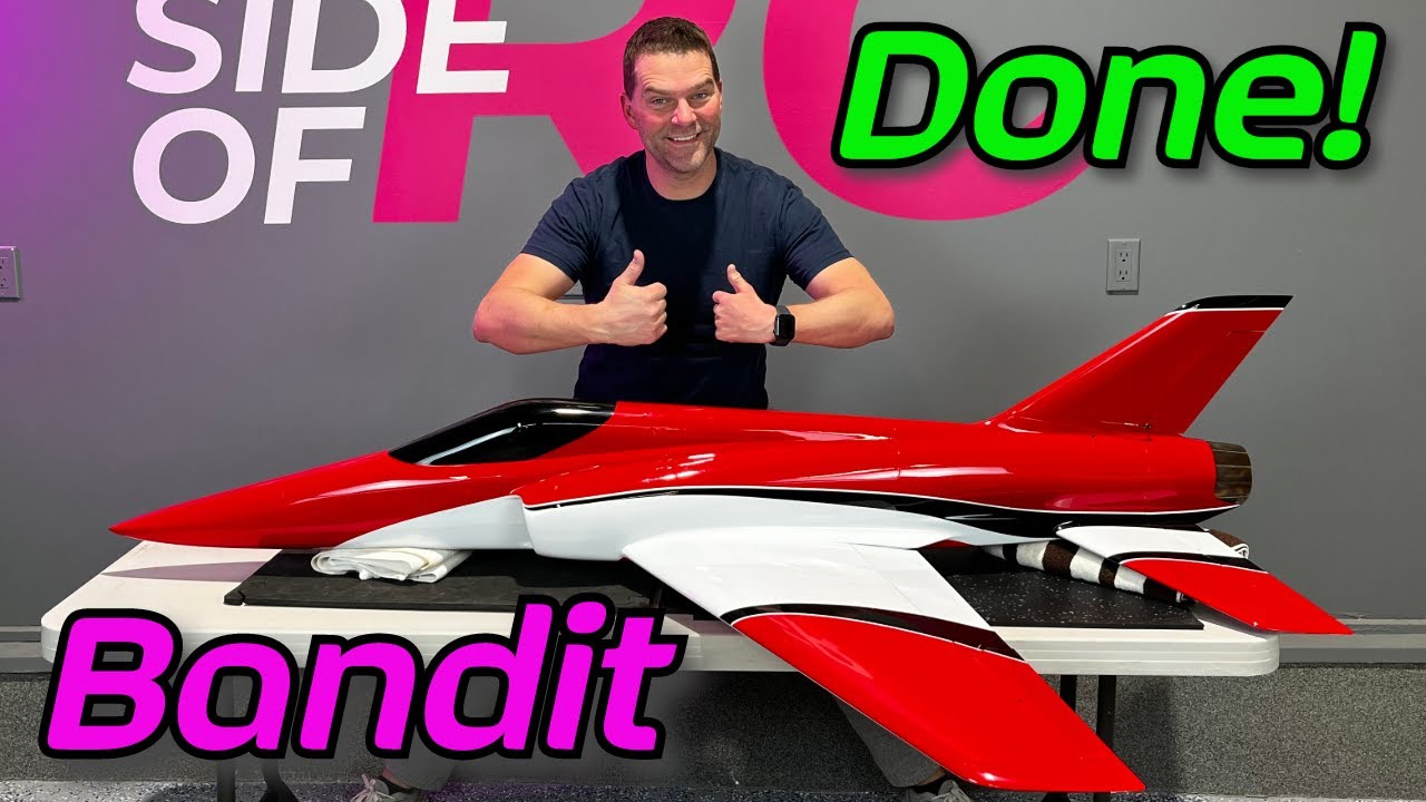 Blistering FAST RC Jet is Ready For SPEED Trials - BVM Super Bandit Done