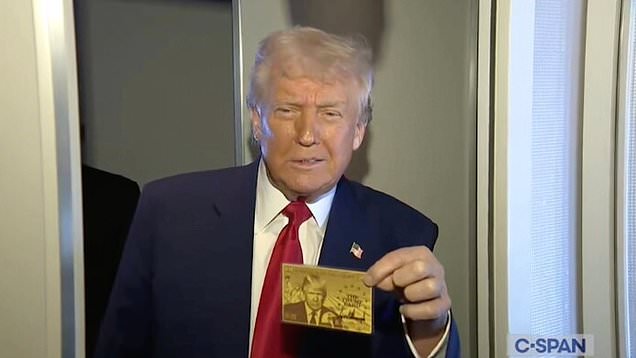 Trump debuts gaudy new 'Gold Card' visas worth this staggering amount