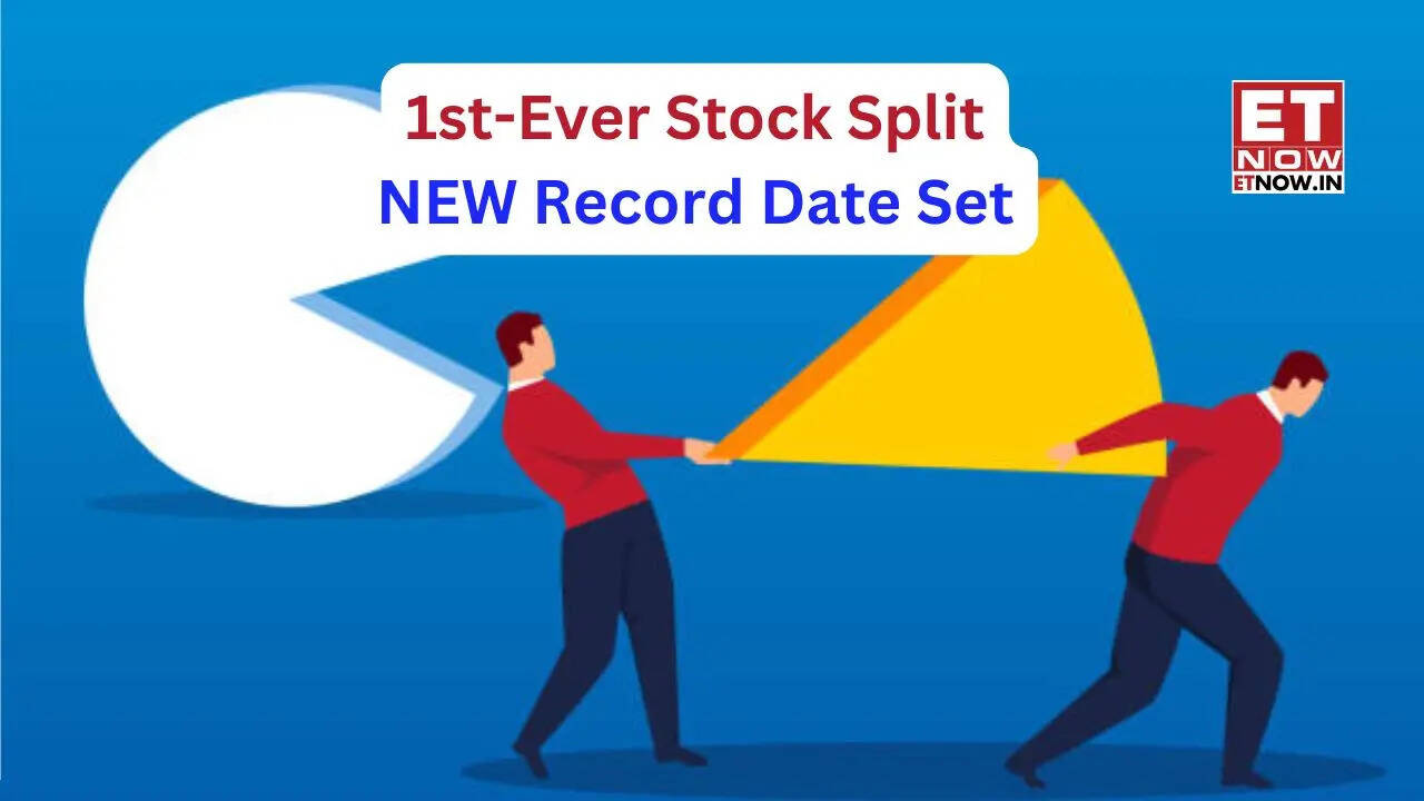 1st-ever stock split by NBFC; Record date CHANGED - Share price up 21% from 52-week low