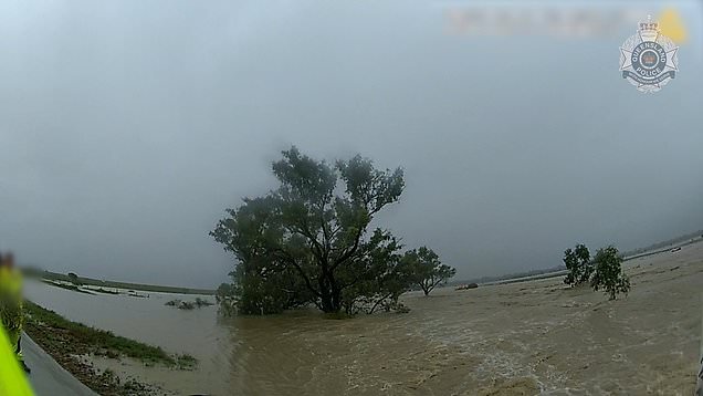 Confronting video shows grim scale of flooding in Queensland