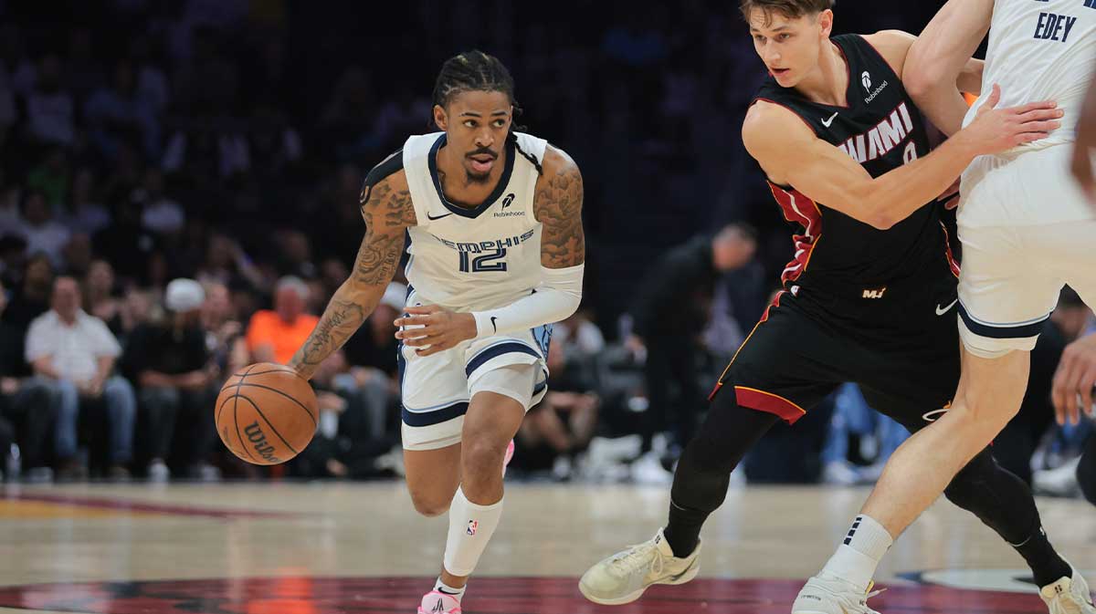 Grizzlies’ Ja Morant brings out gun celly again vs. Heat despite NBA ...