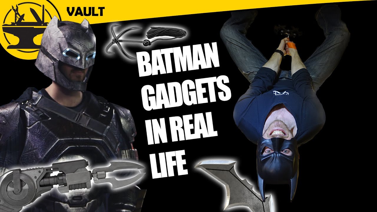 We Built Real-World Batman Tech! (Vault #2)