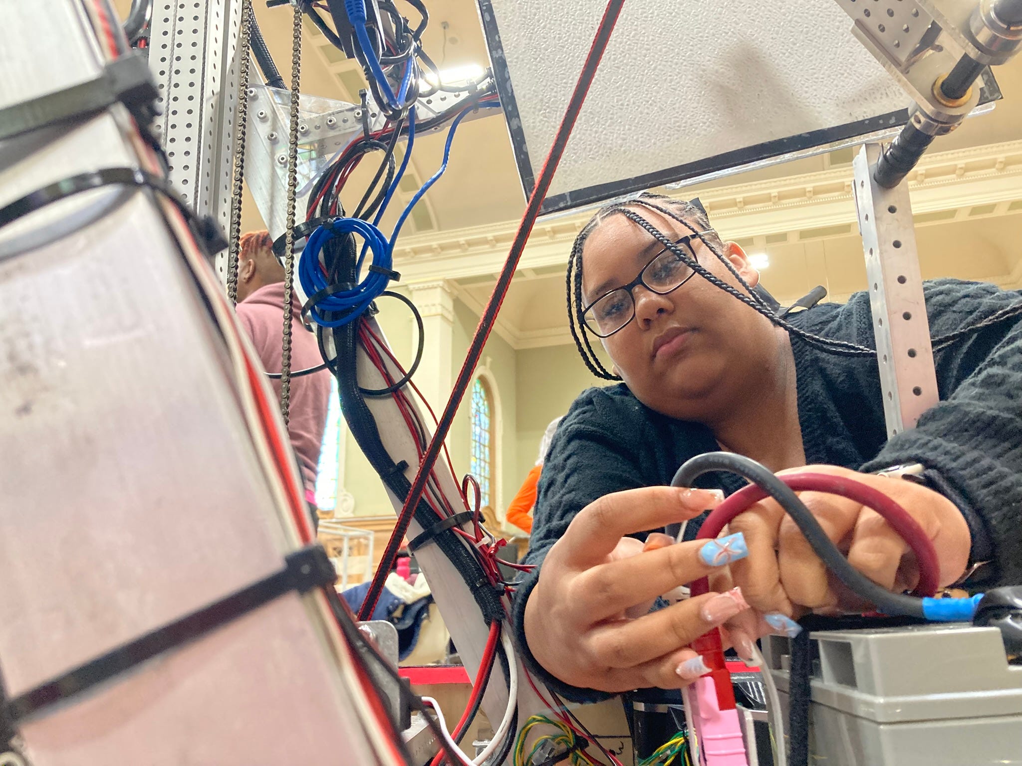 Riverside RoboTigers ready for robot Hurricane Nessie to face big ...