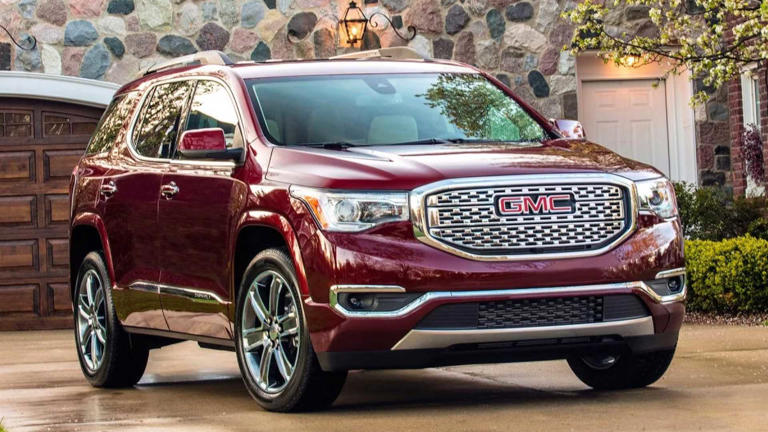 GMC Acadia Generations Ranked By Reliability