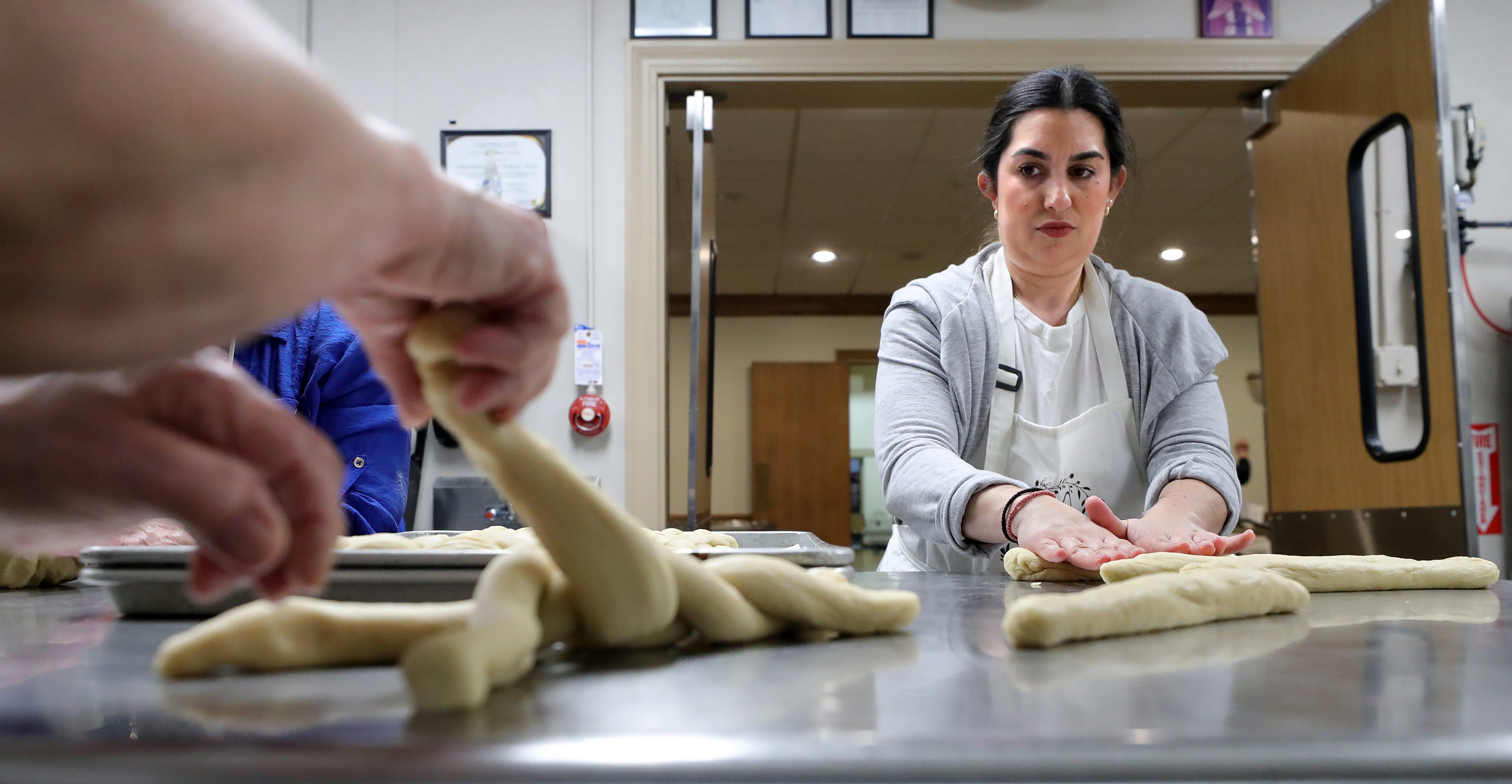 Greek goodness at Annunciation bake sale, in the form of Easter ...