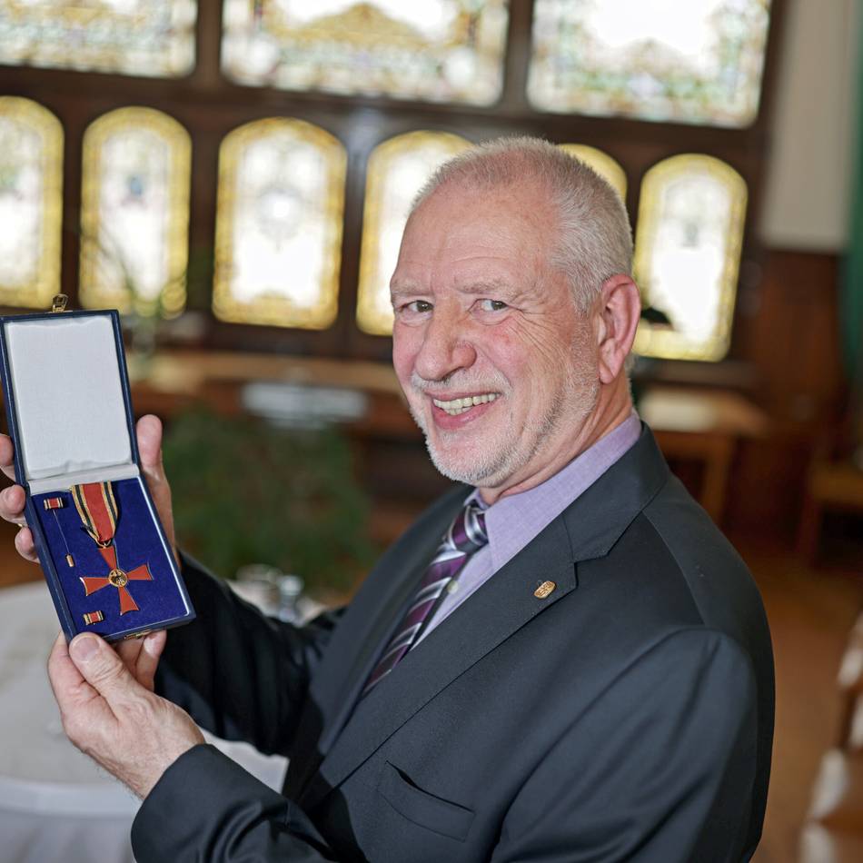 Bundesverdienstkreuz für Uwe Sander