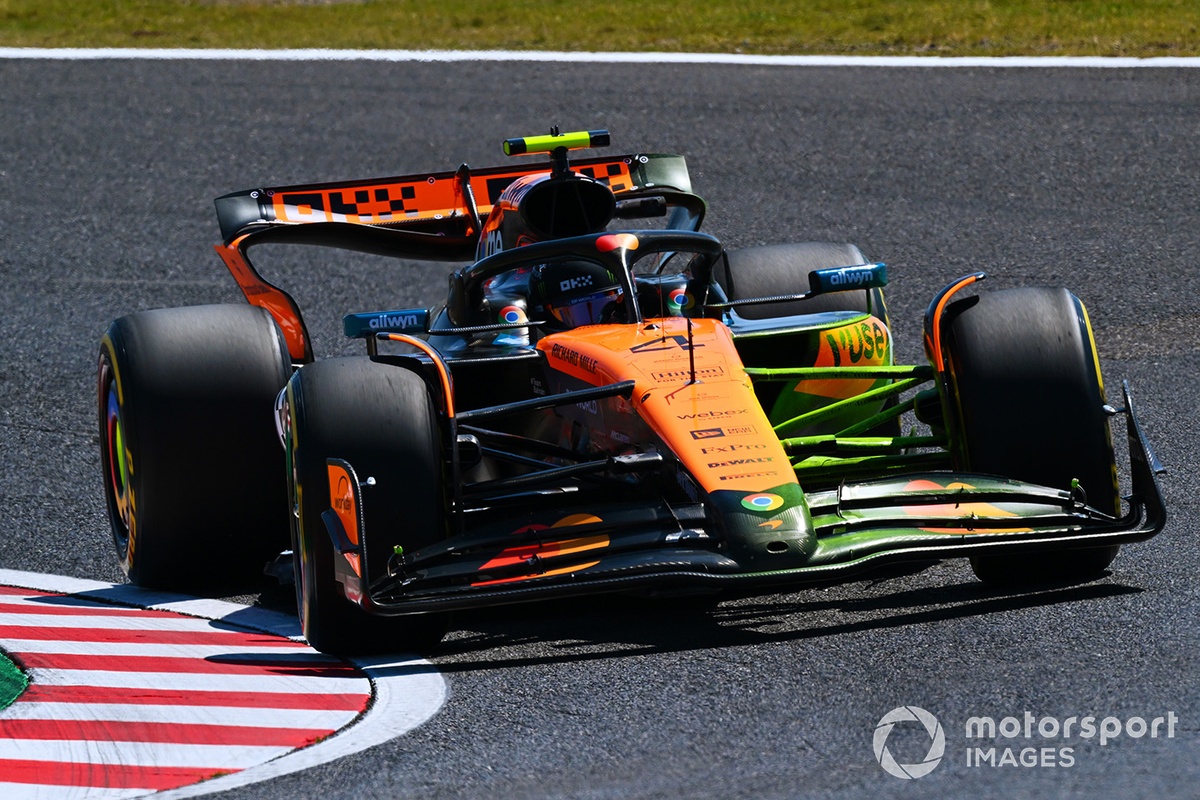 Hasil FP1 F1 GP Jepang: Norris Pemuncak, Tsunoda Keenam