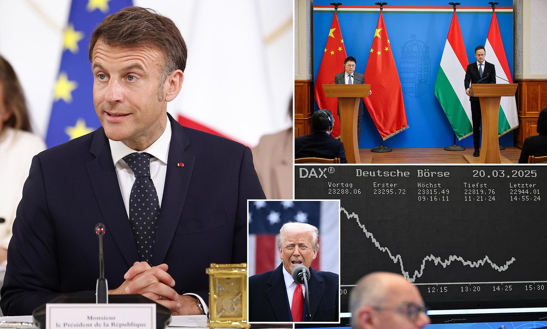 Furious Macron tells firms to freeze US investments amid EU-China deal