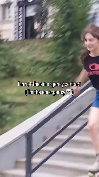 Girl Falls Face-First While Roller Skating Down Stairs Railing