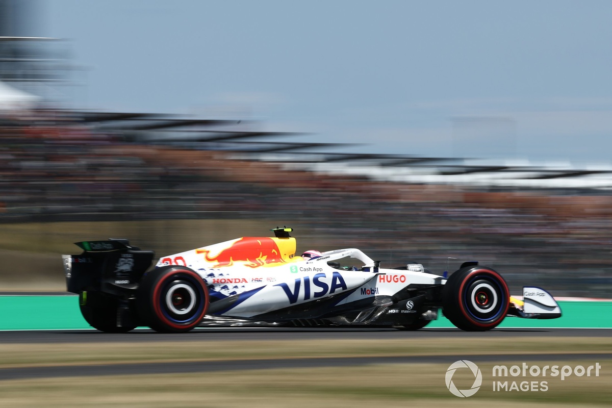 Lawson relishing Racing Bulls F1 car's 'wider window'