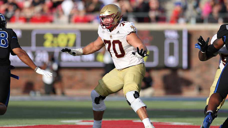Patriots 2025 NFL Draft: Boston College OT Ozzy Trapilo Scouting Report