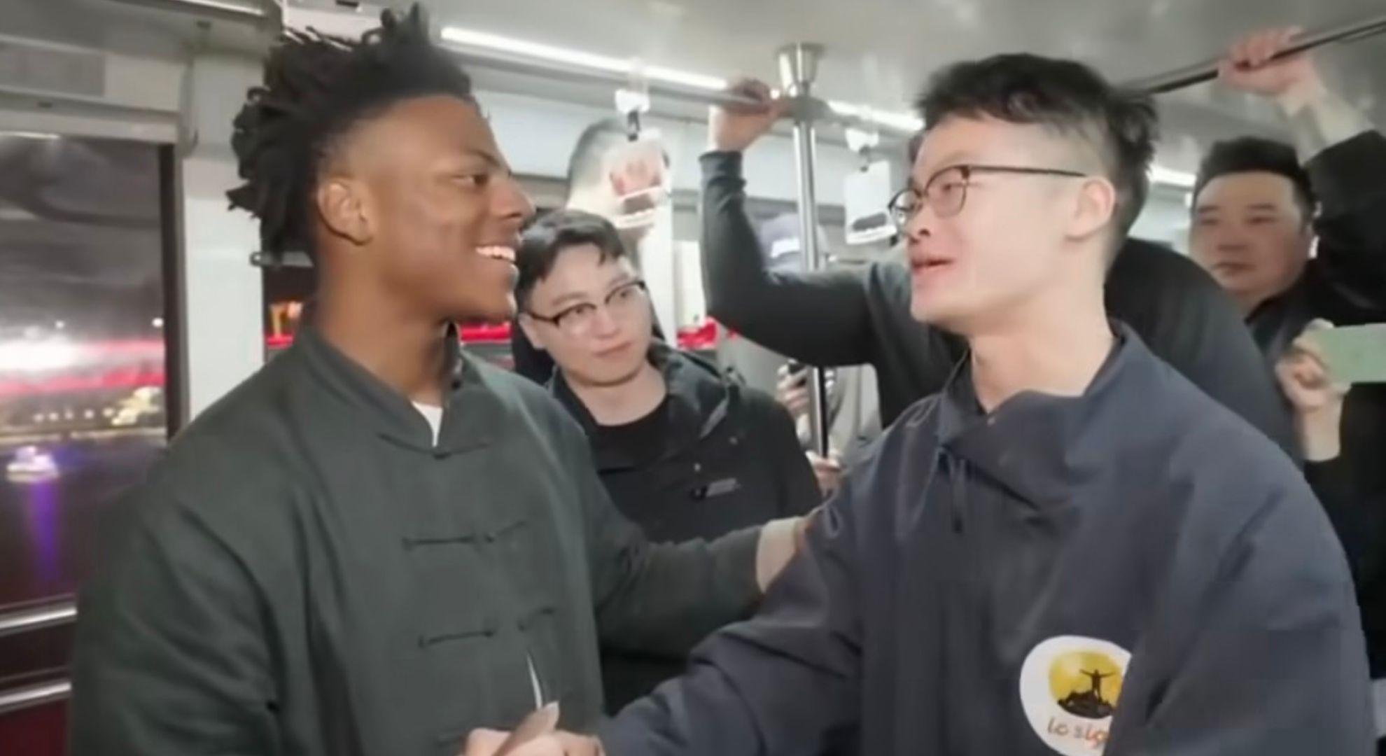 IShowSpeed goes live in China, meets Tony from LC SIGN in viral encounter