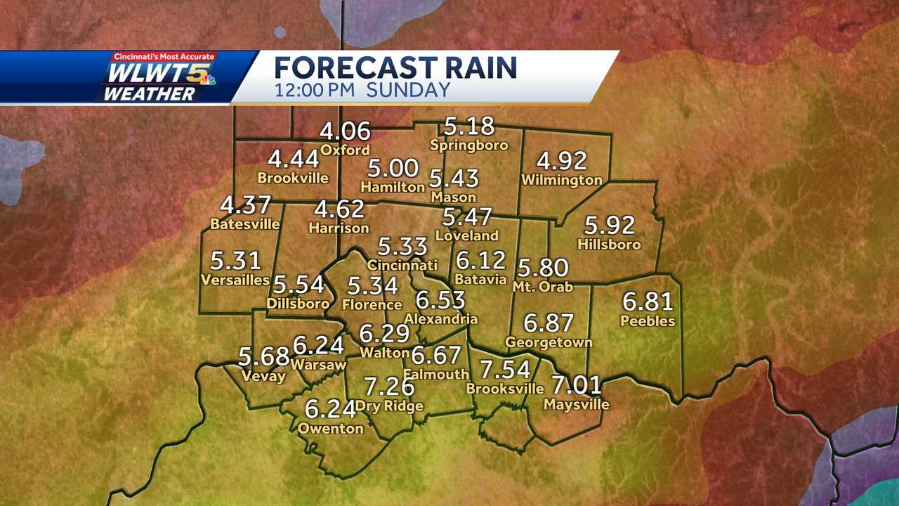 Flood Watch: More rounds of rain, storms with another 3-6+ inches ...
