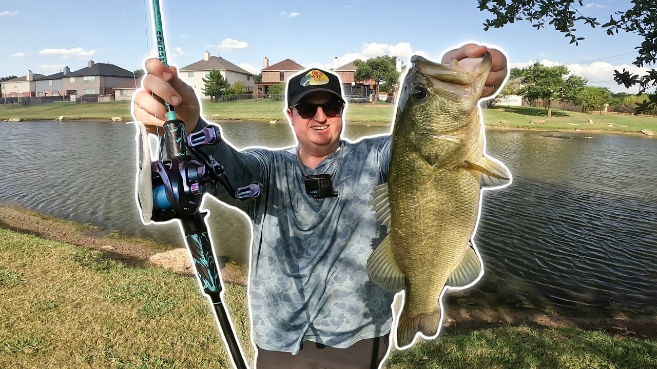 Temu Bass Fishing Challenge! My BIGGEST Bass of the Summer!