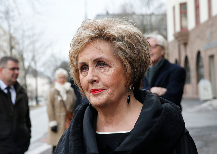 Trude Drevland i dyp sorg