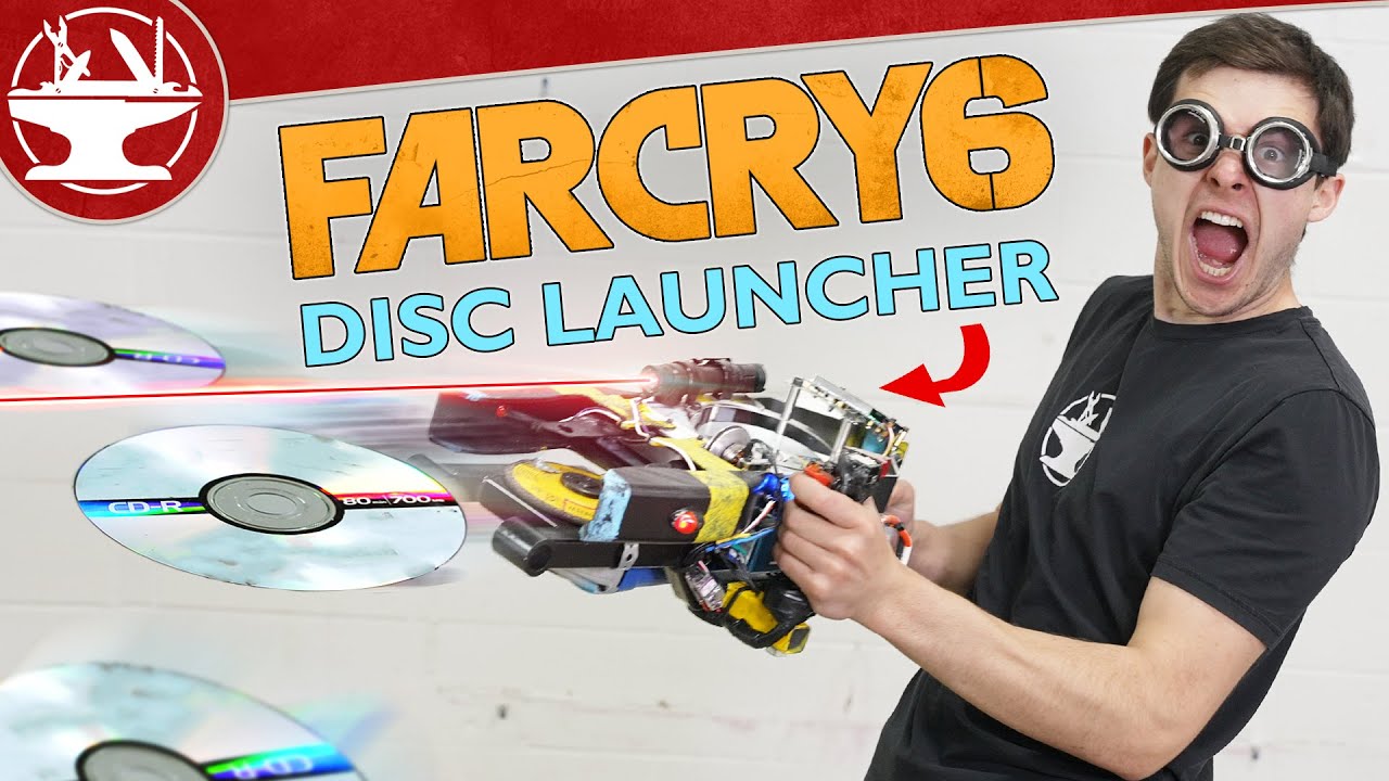 We Built the Rapid-Fire CD Launcher from Far Cry 6!