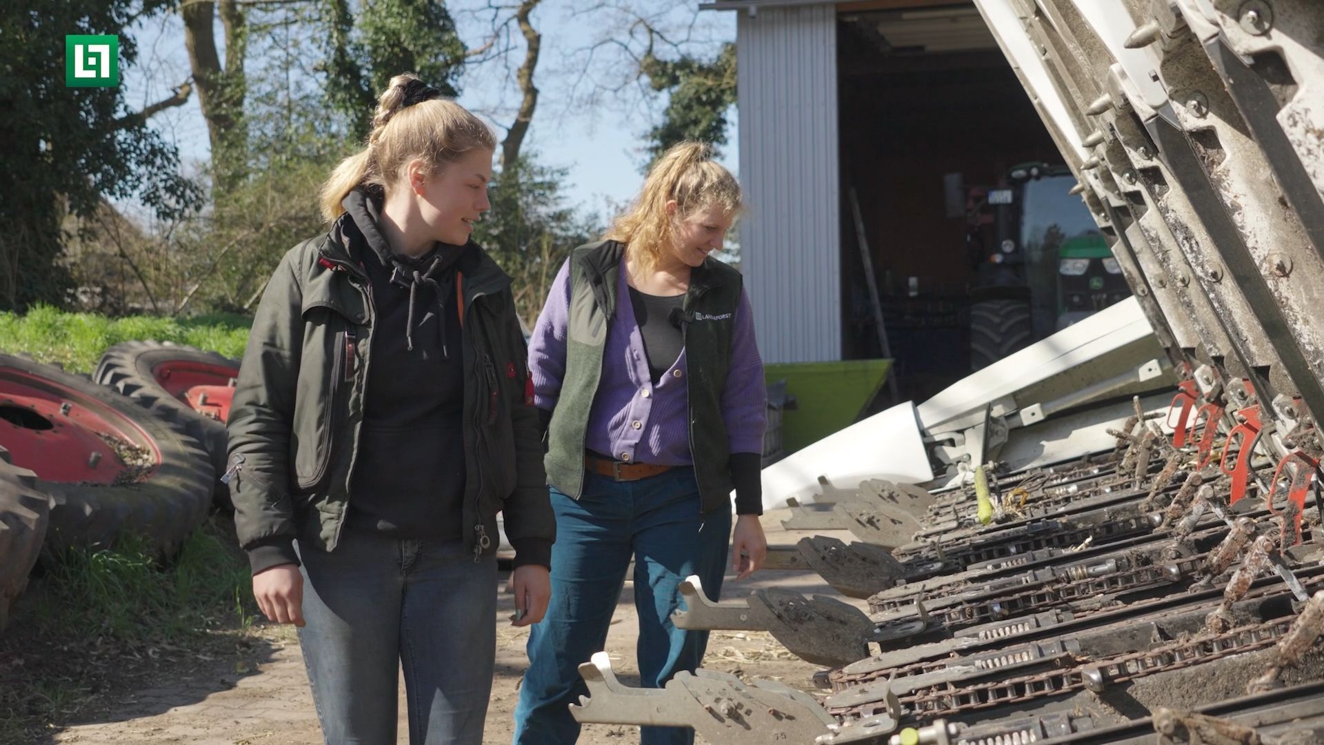 Jung, stark, selbstständig: Lohnunternehmerin Amelie Gieschen im Interview