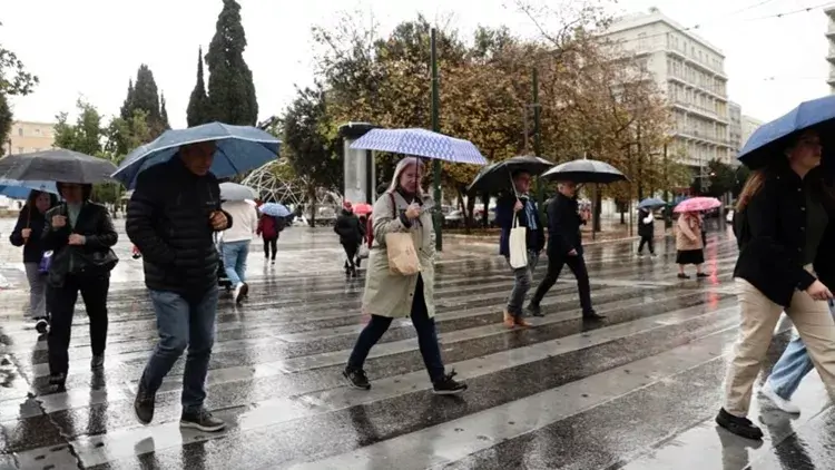Καιρός | Καταιγίδες έως την Κυριακή, θυελλώδεις βοριάδες από Δευτέρα