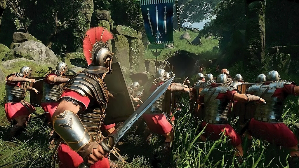 Es un portento gráfico en su representación del ejercito romano, digno ...