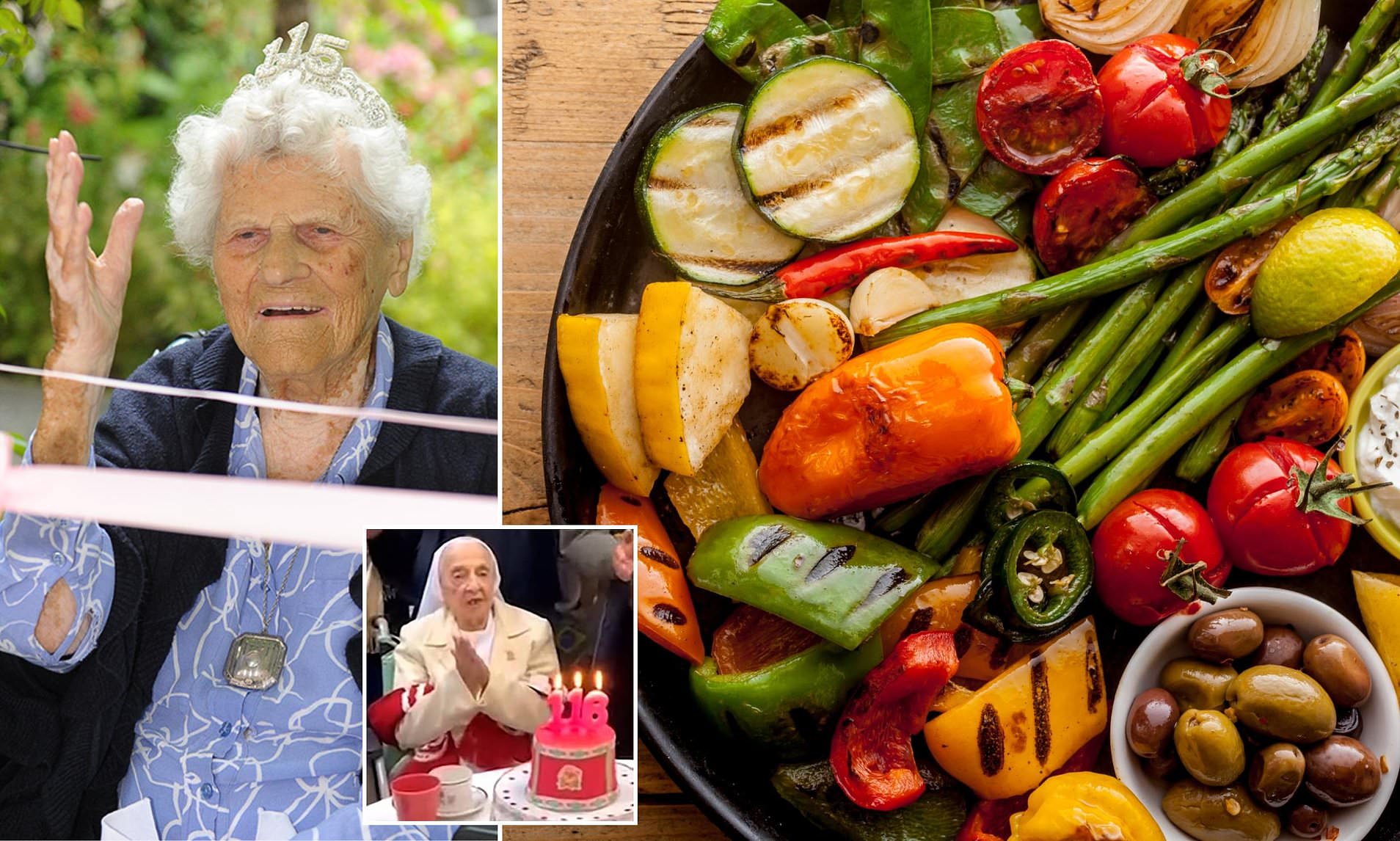 Scientists pinpoint four key foods that can help you live to 100