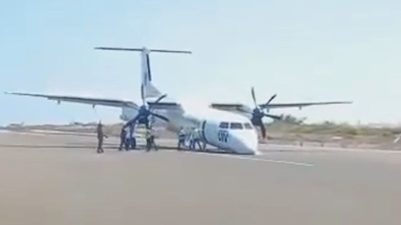 Un avion-cargo de l'ONU atterrit sur le nez en Somalie